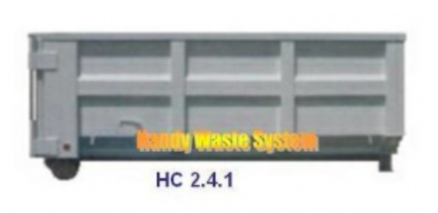 Container chứa rác xây dựng 4m3 - Bán và cho thuê nhà vệ sinh di động ...